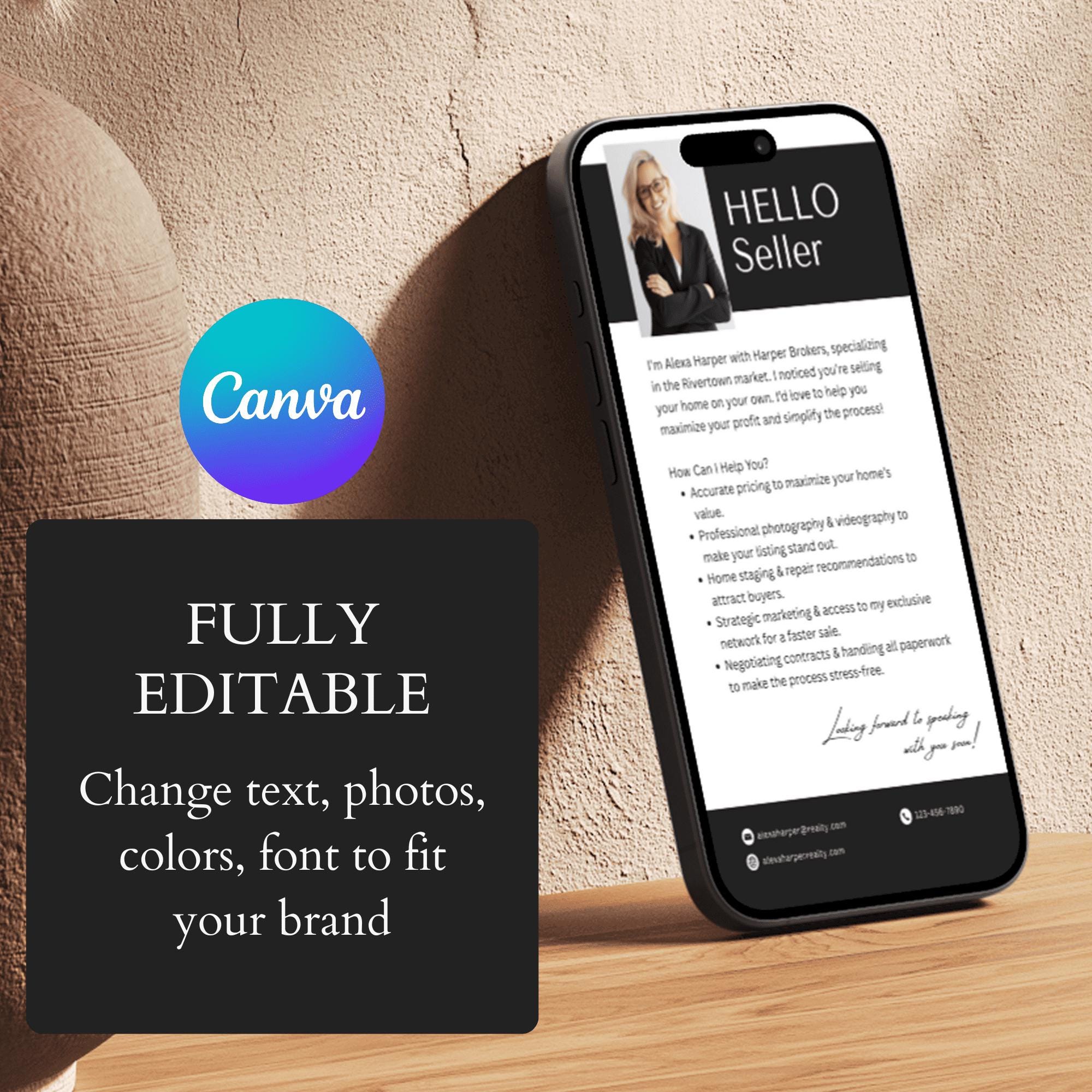 FSBO Letter Template for Realtors, for Sale by Owner Letter, Farming ...