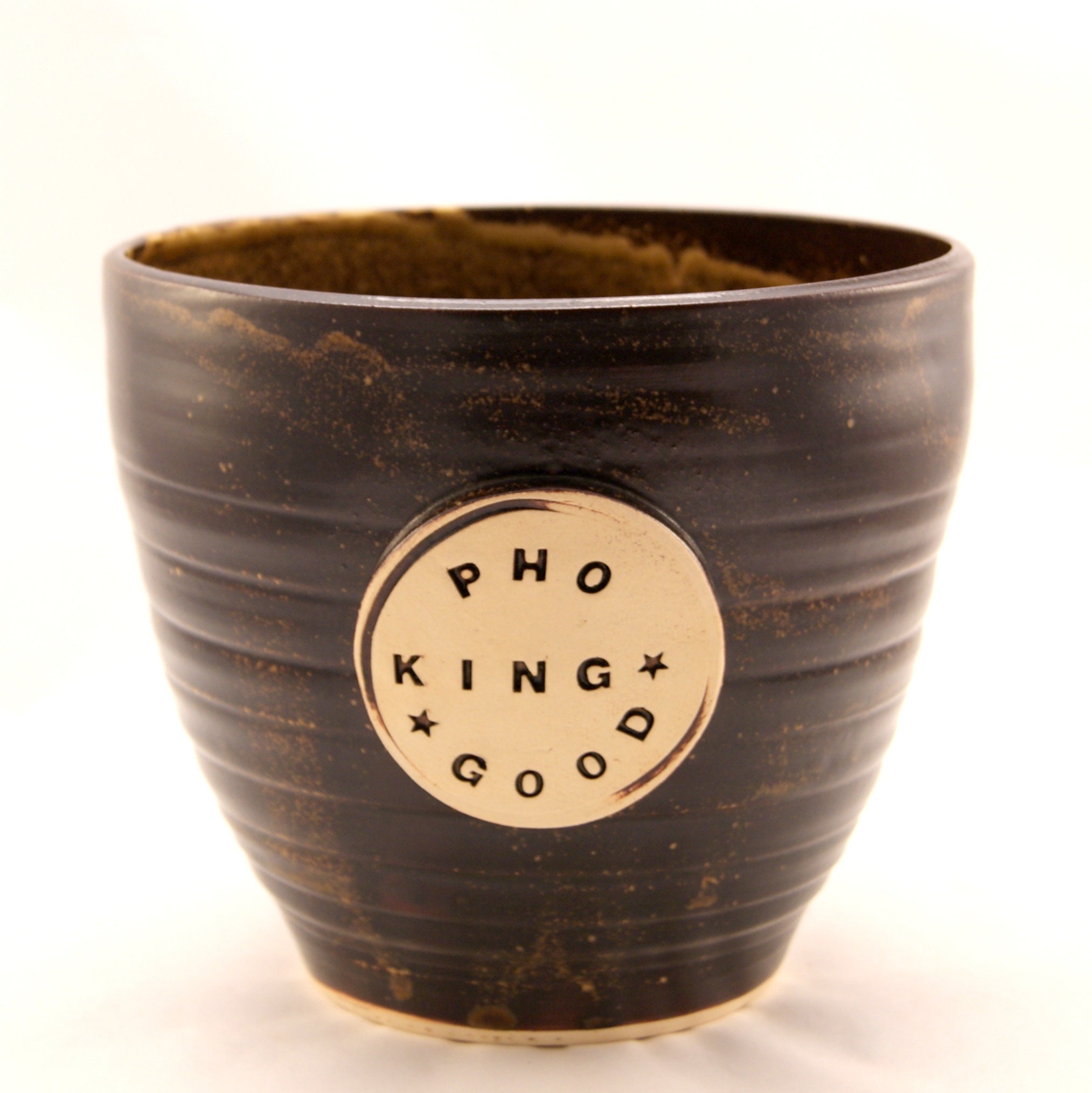 Pho King Good Pho Real Huge Noodle Bowl With Spoon Holder | Etsy