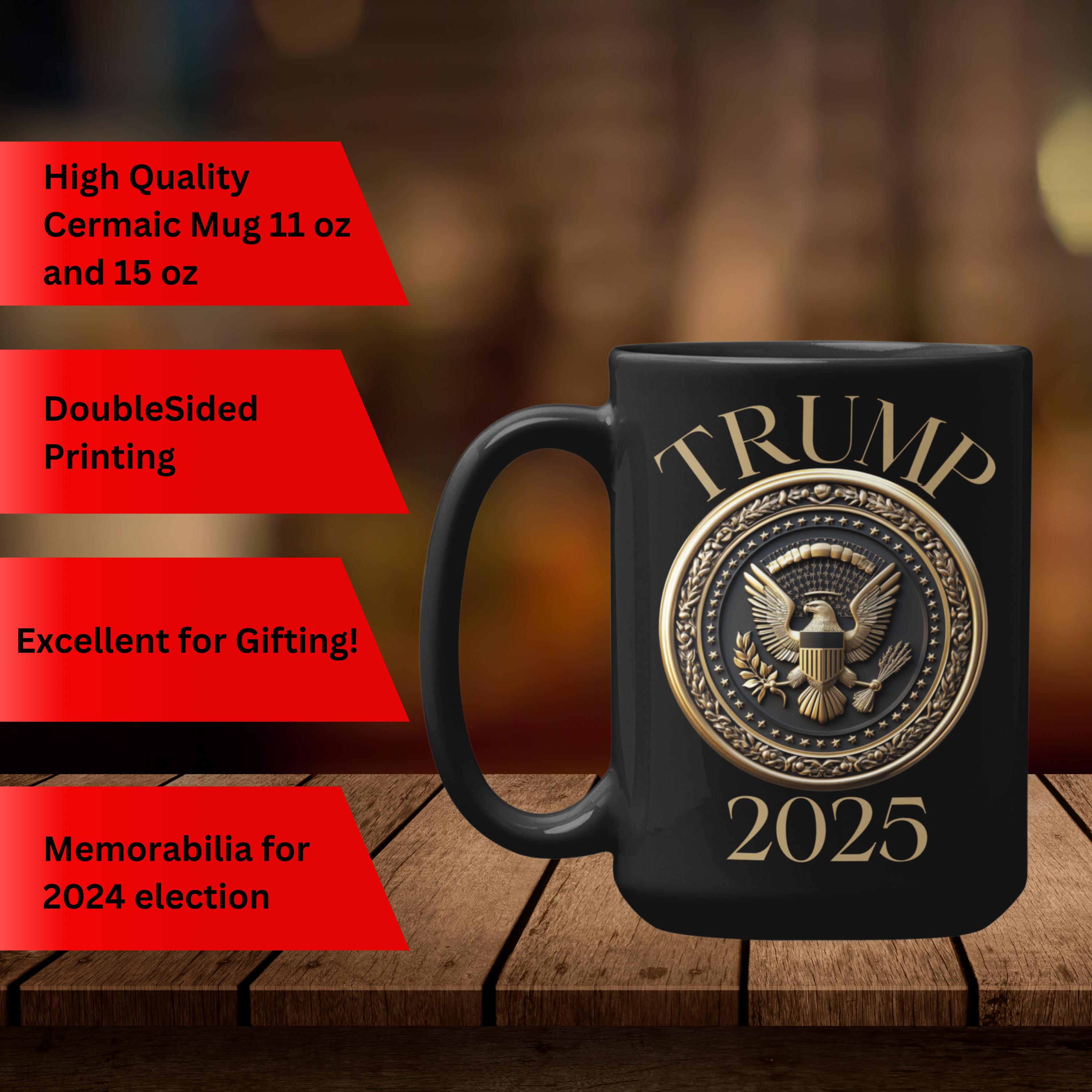 Trump Inauguration Day Mug-11 & 15 Oz, Commemorative 47th President ...