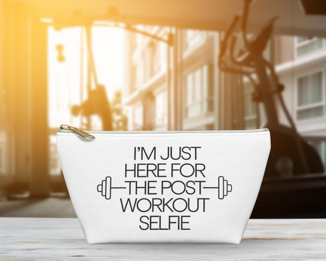 Gym Accessory Pouch, Gym Bag Organizer, Gym Essentials Pouch, Funny ...