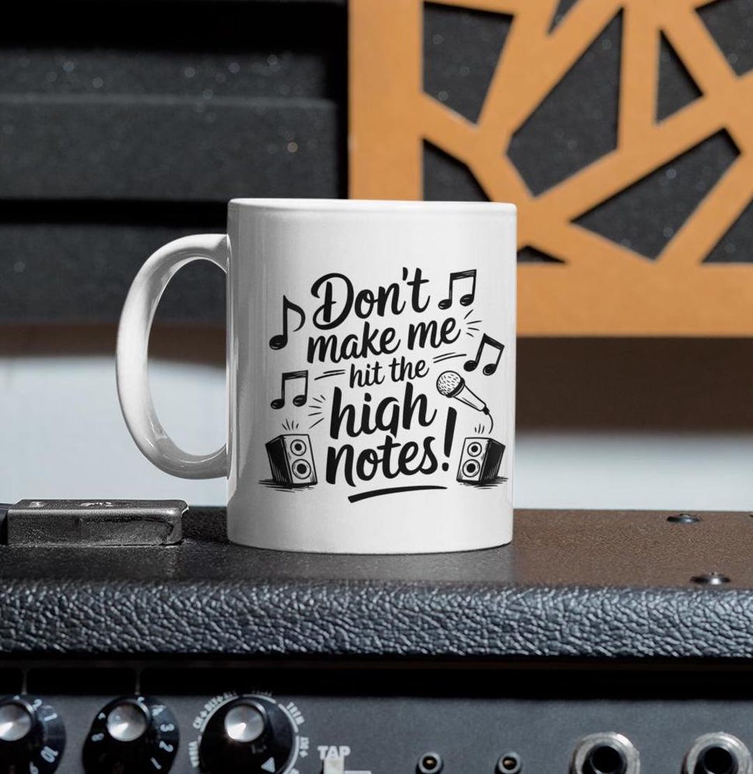 Funny Singer Mug, Funny Singer Gifts, Music Lover Mug, Music Lover Gift ...