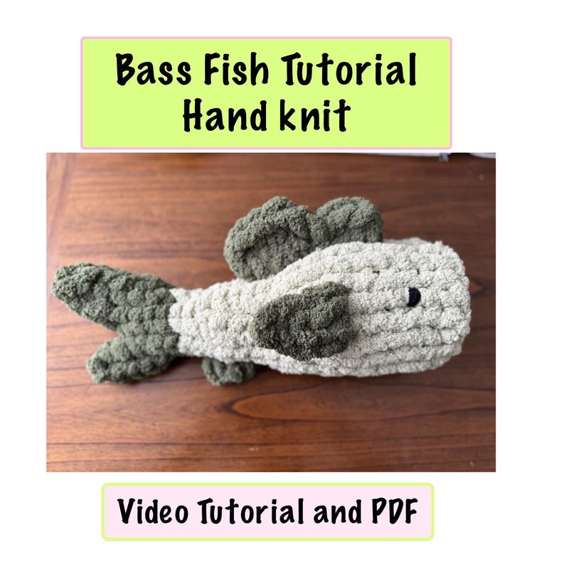 Fish Knit Patterns - Etsy
