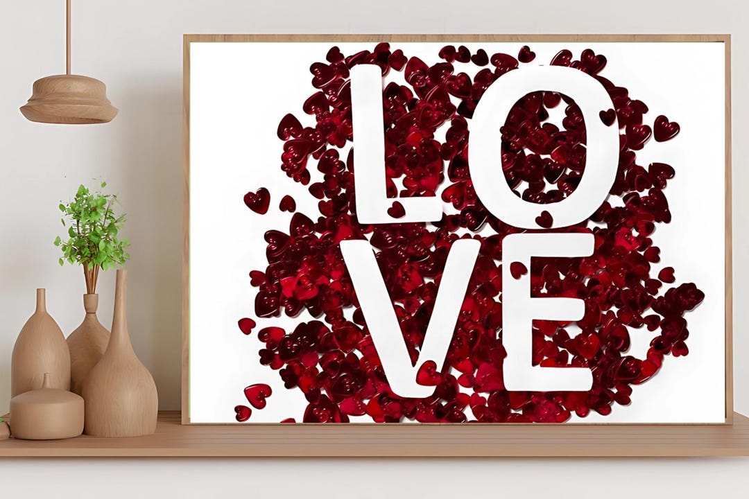 Couples Love Wall Art | Love Wall Art for Couples | Unique Bedroom ...