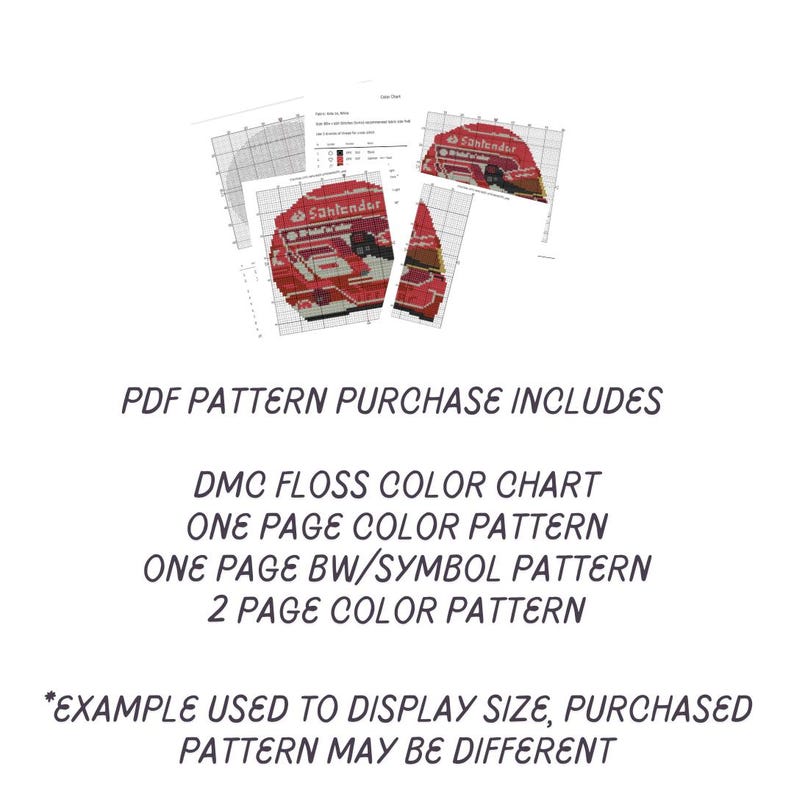 Lando Norris 2024 Helmet Cross Stitch Pattern Instant PDF Download - Etsy