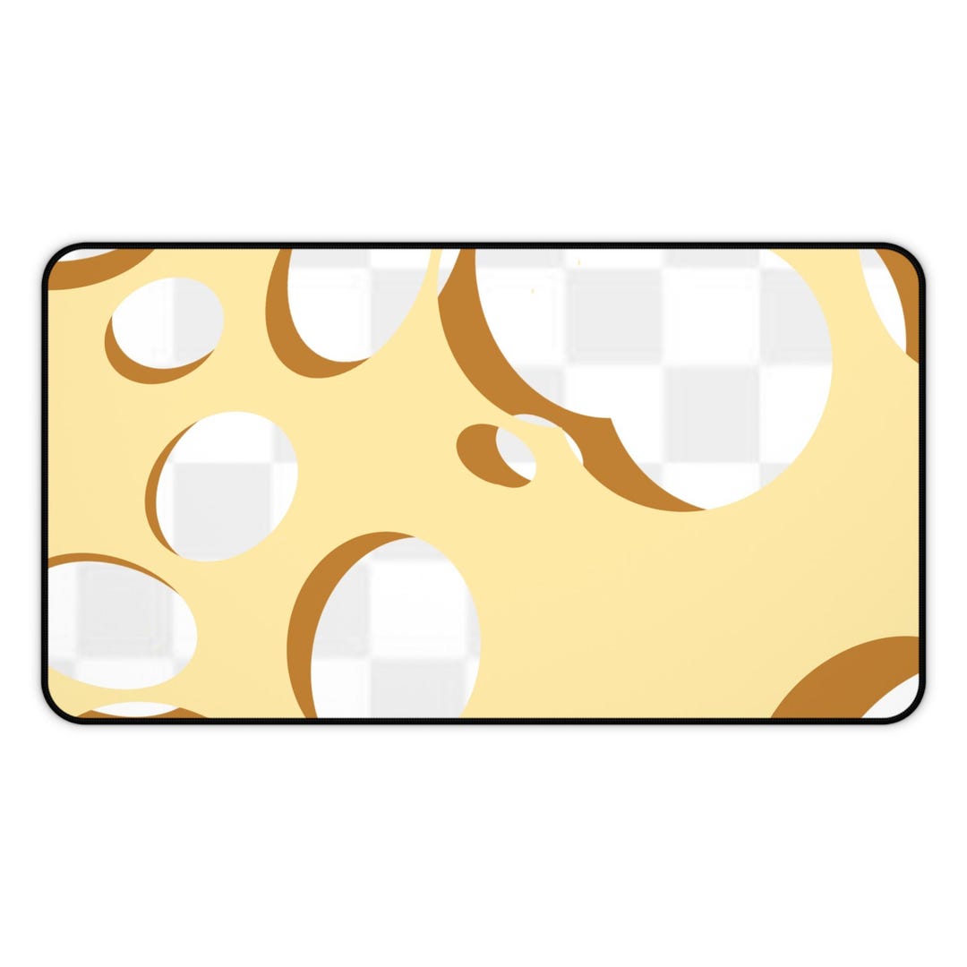 Funny Swiss Cheese Mousepad: Quirky Office Desk Decor - Etsy