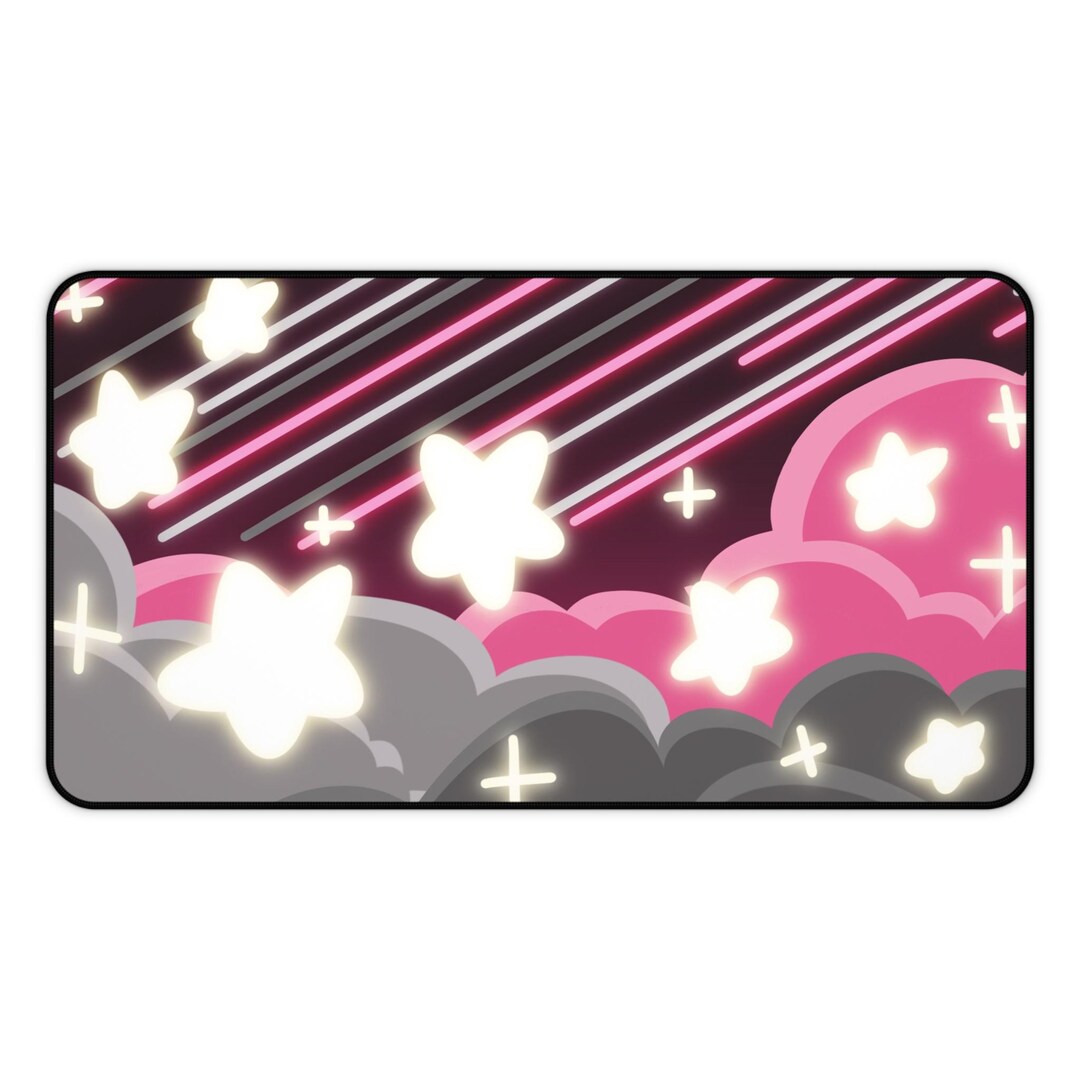 Desk Mat, Demi Girl Subtle Pride Flag Design, LGBT Desk Accessory ...
