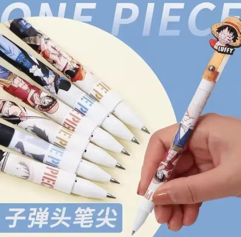 Anime ONE PIECE Luffy Pens - Etsy