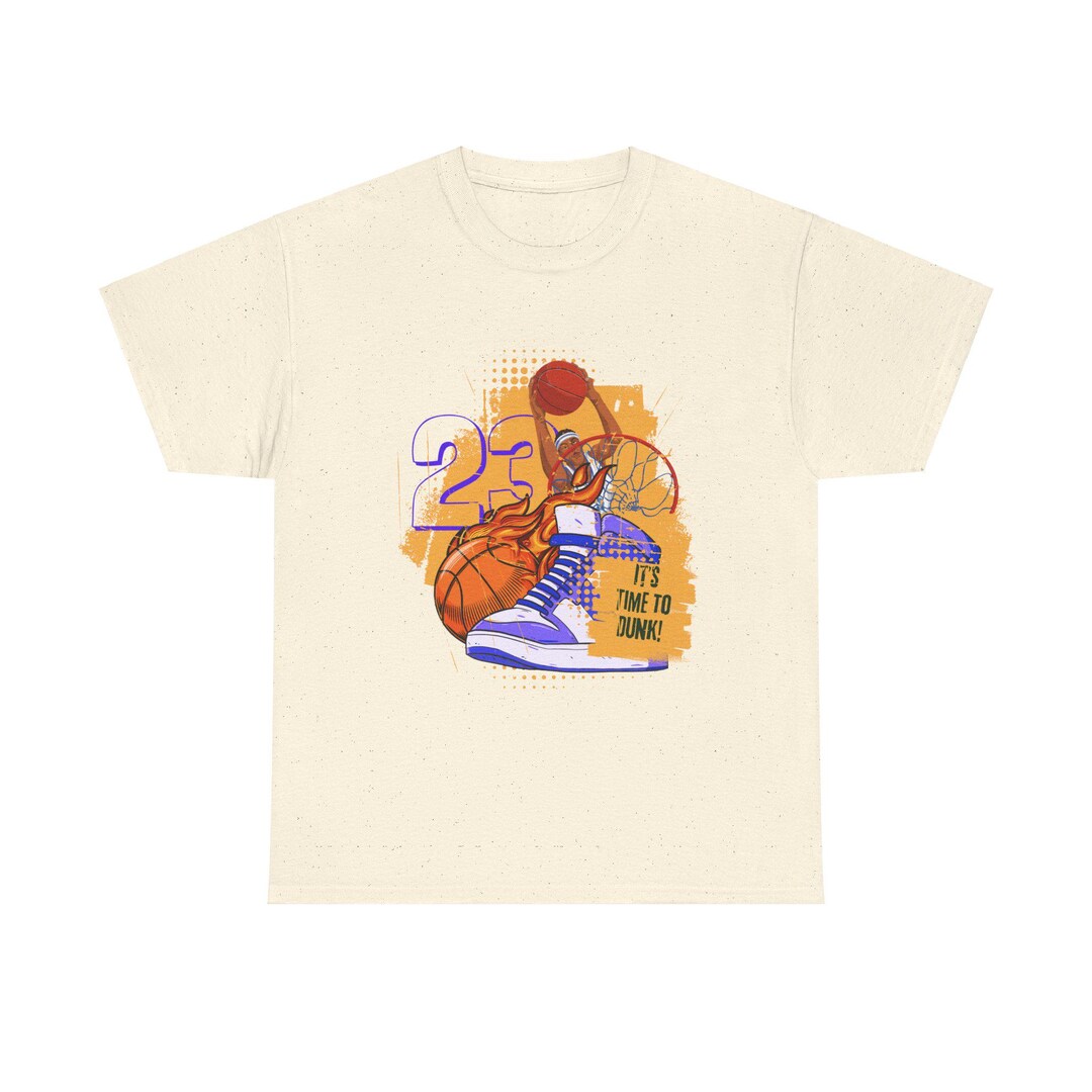 NBA Basketball T-shirt, LA Lakers Lebron James Tee, Sports Fan Shirt ...