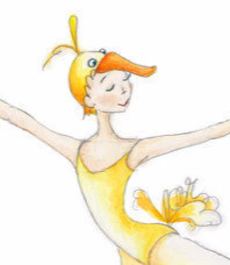 Ballet Dance Art-duck-peter & the Wolf Ballet-8x10 - Etsy