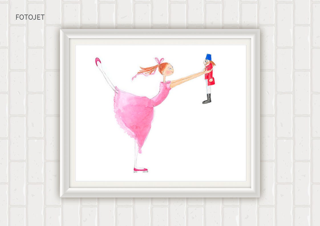 Ballet Dance Art Prints Set 8x104 Giclee Prints - Etsy