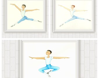 Ballet Dance Art-8x10 Print of Original - Etsy