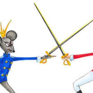 Fencing-ballet Dance Art-8"x10" Print of Original Illustration-the ...