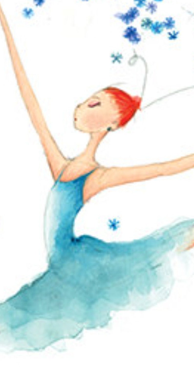 Ballet Dance Art-the Nutcracker-dance of Snowflakes-8"x10" Print of ...