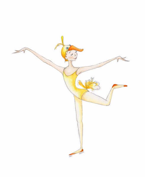 Ballet Dance Art-duck-peter & the Wolf Ballet-8x10 - Etsy