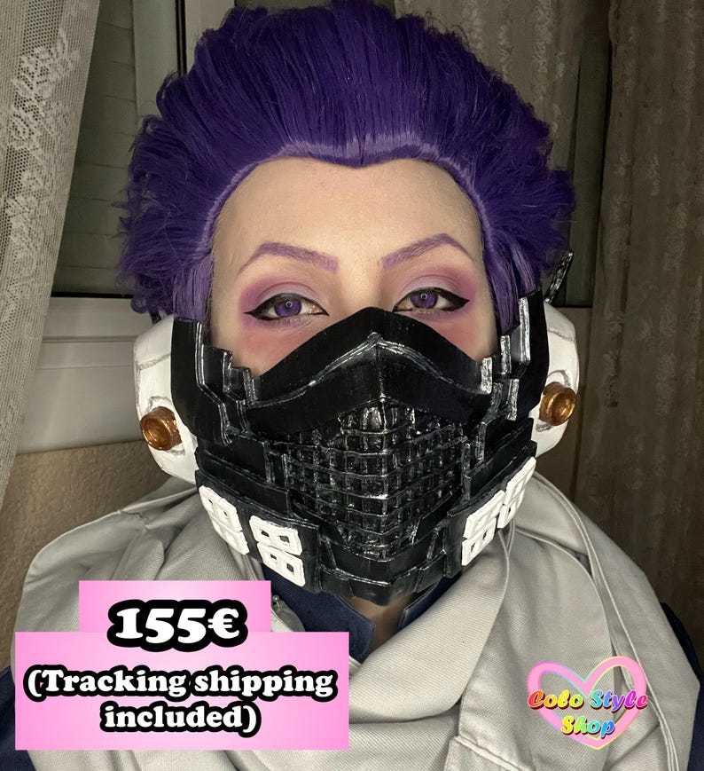 Mask/mascara Shinsou (my Hero Academia) Custom Prop/prop Commission ...