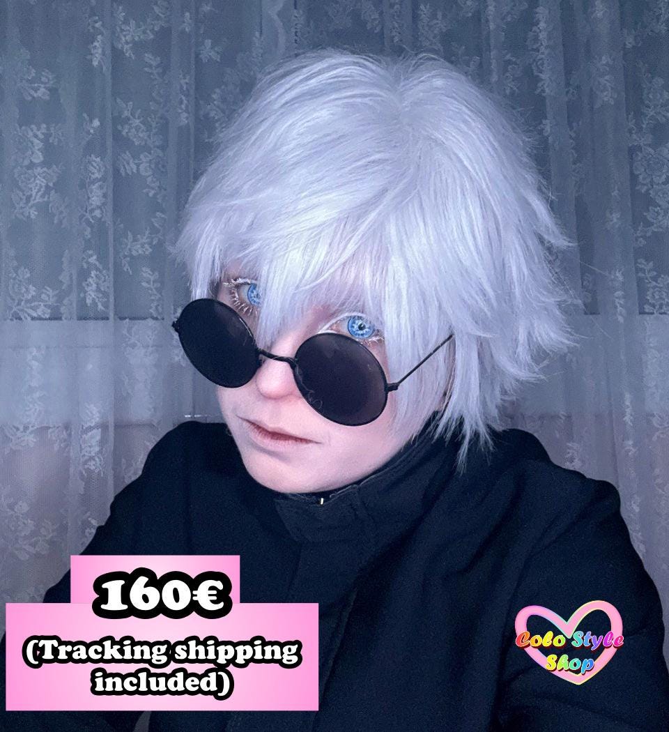 Wig Megumi, Gojo, Sukuna... (jujutsu Kaisen) Custom Wigs/wig Commission ...