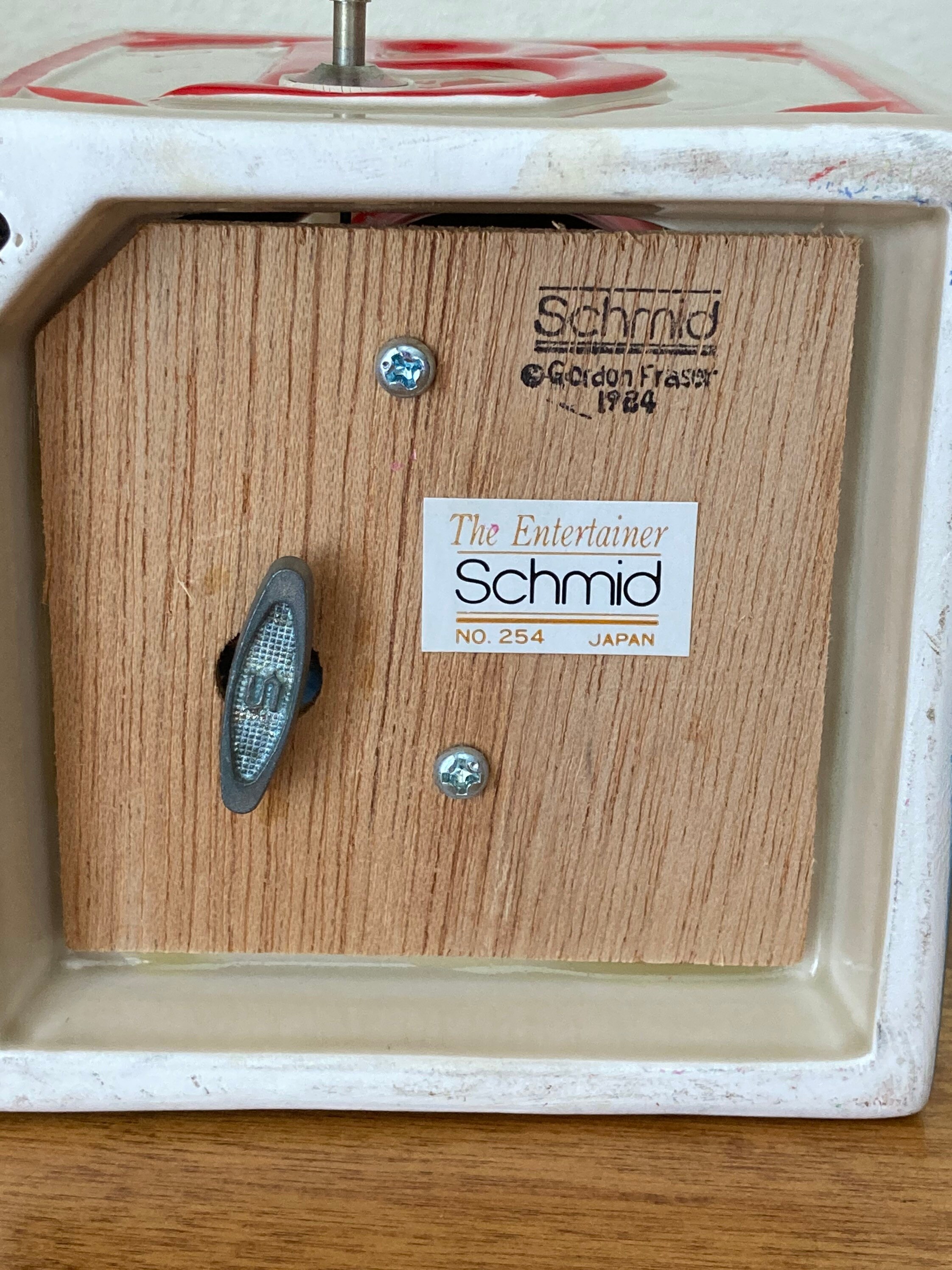 Schmid Teddy Bear Pop up Music Box - Etsy