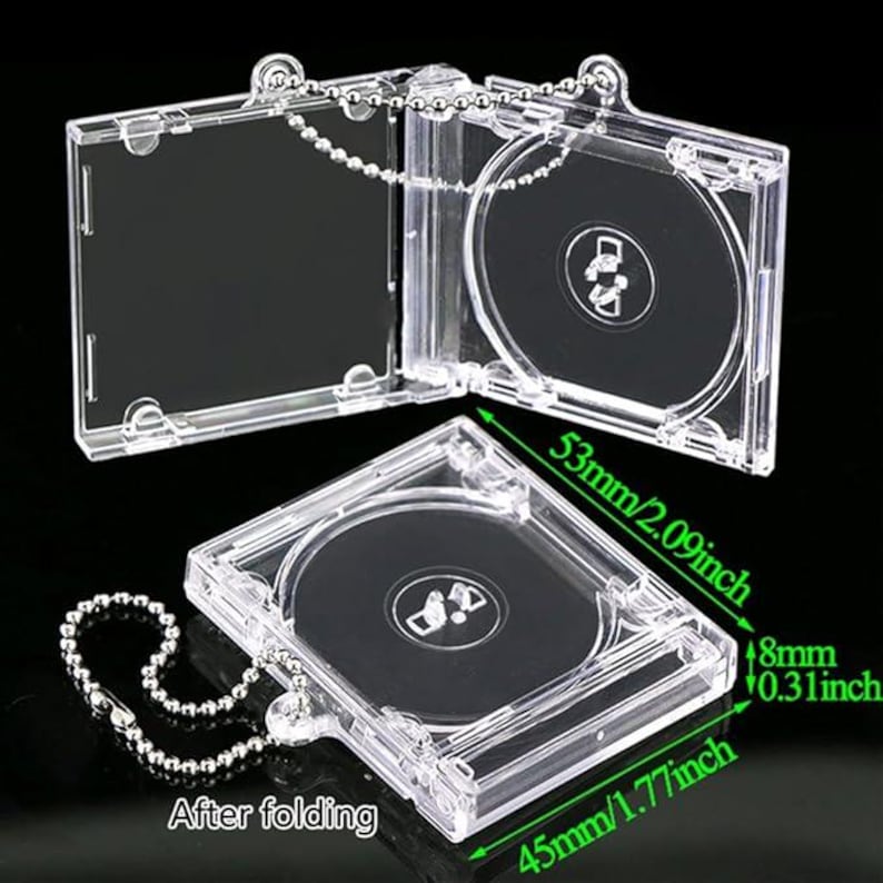 Custom Mini CD NFC Keychain / Mini Cd Llavero NFC Personalizado - Etsy