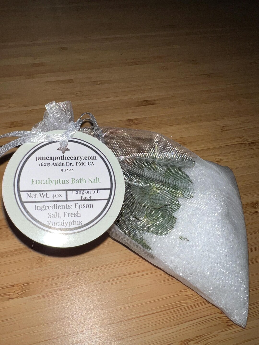 Eucalyptus and Epson Salt Sachet - Etsy