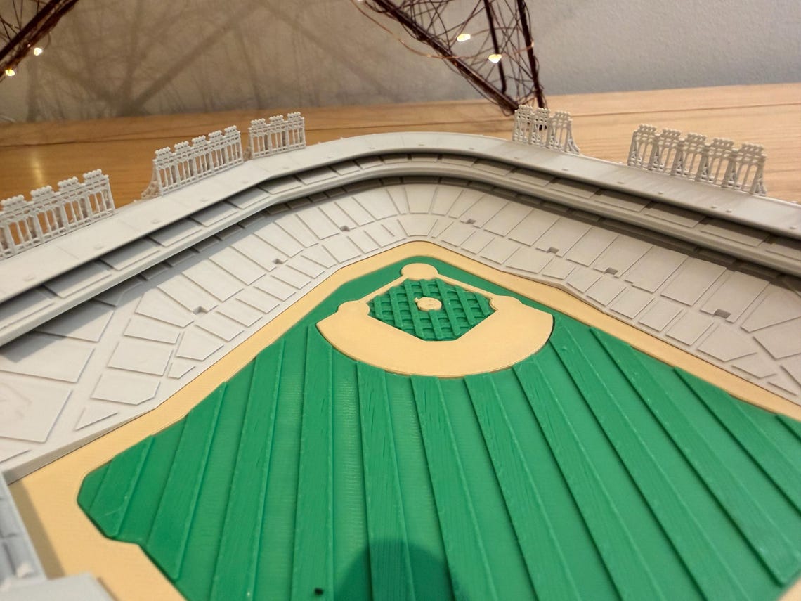 Wrigley Field Stadium – 3D Printed Model - Etsy