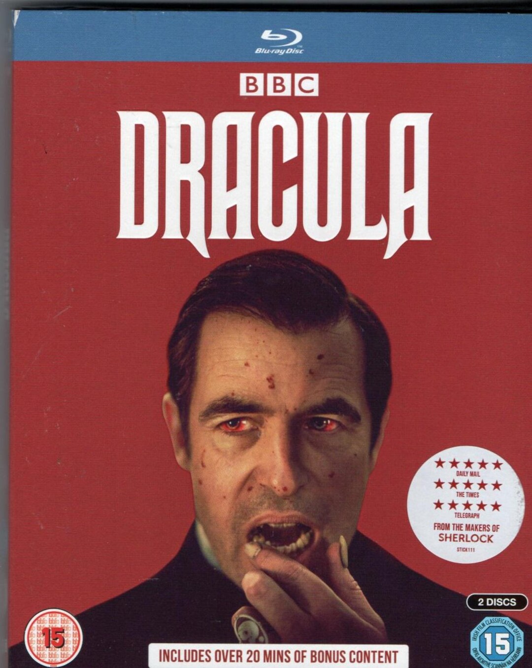 Dracula Mini Series blu-ray Region B UK Edition New Sealed With ...