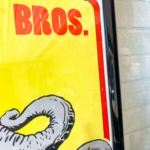 Vintage Roberts Bros. Circus Poster Circus Elephants Poster Ray Dirgo ...