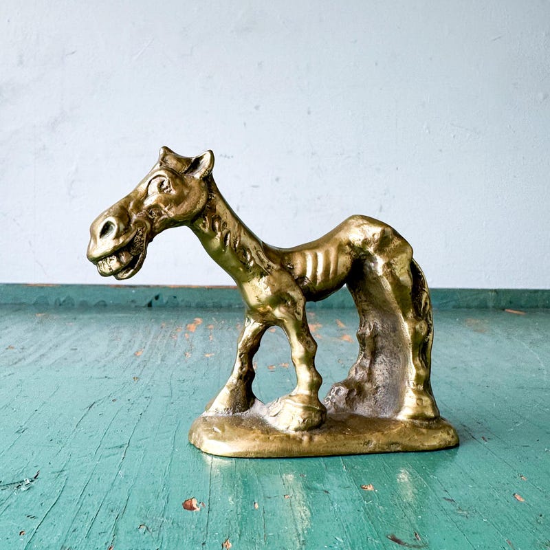 Brass Donkey - Etsy
