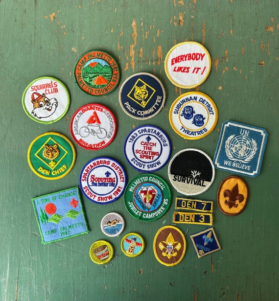 Vintage US Boy Scouts Patches - Camporee - Survival -… - Gem