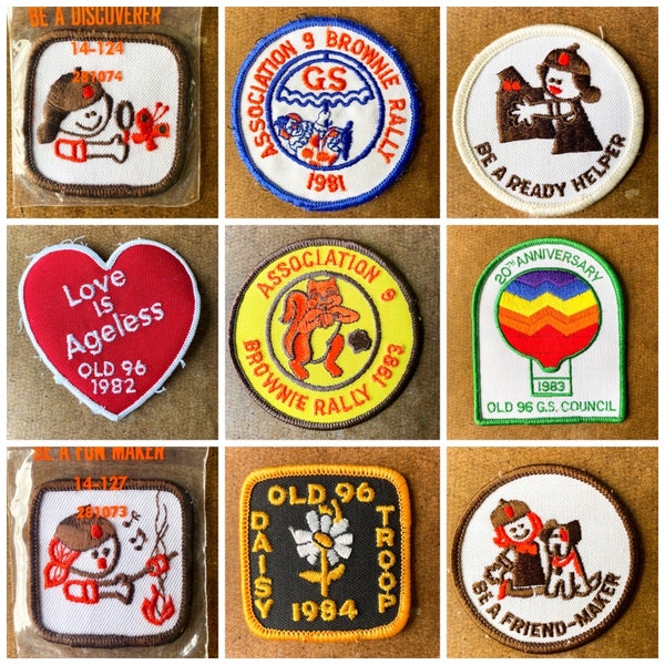 Girl Scout Patches - Etsy