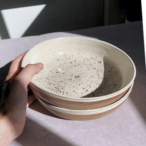 Ceramic Handmade Pasta Bowl, Handcrafted Buddha Bowl, Medium-size ...