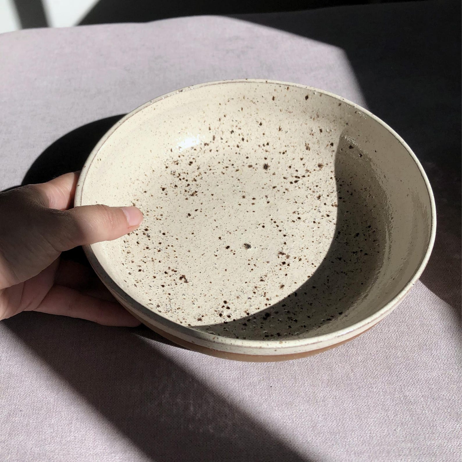 Ceramic Handmade Pasta Bowl, Handcrafted Buddha Bowl, Medium-size ...