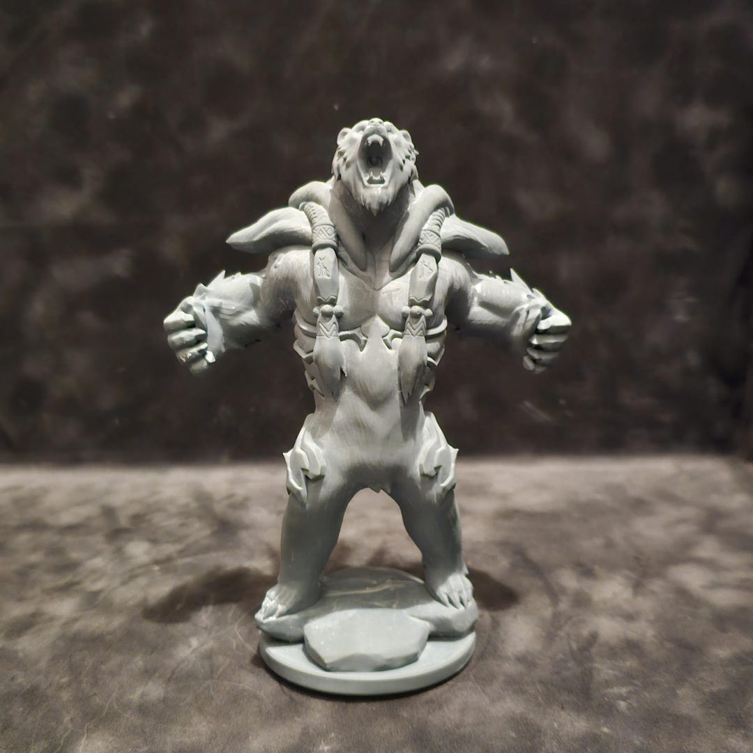 Volibear League of Legends Figure, 23cm X 19cm, 12K Printing - Etsy