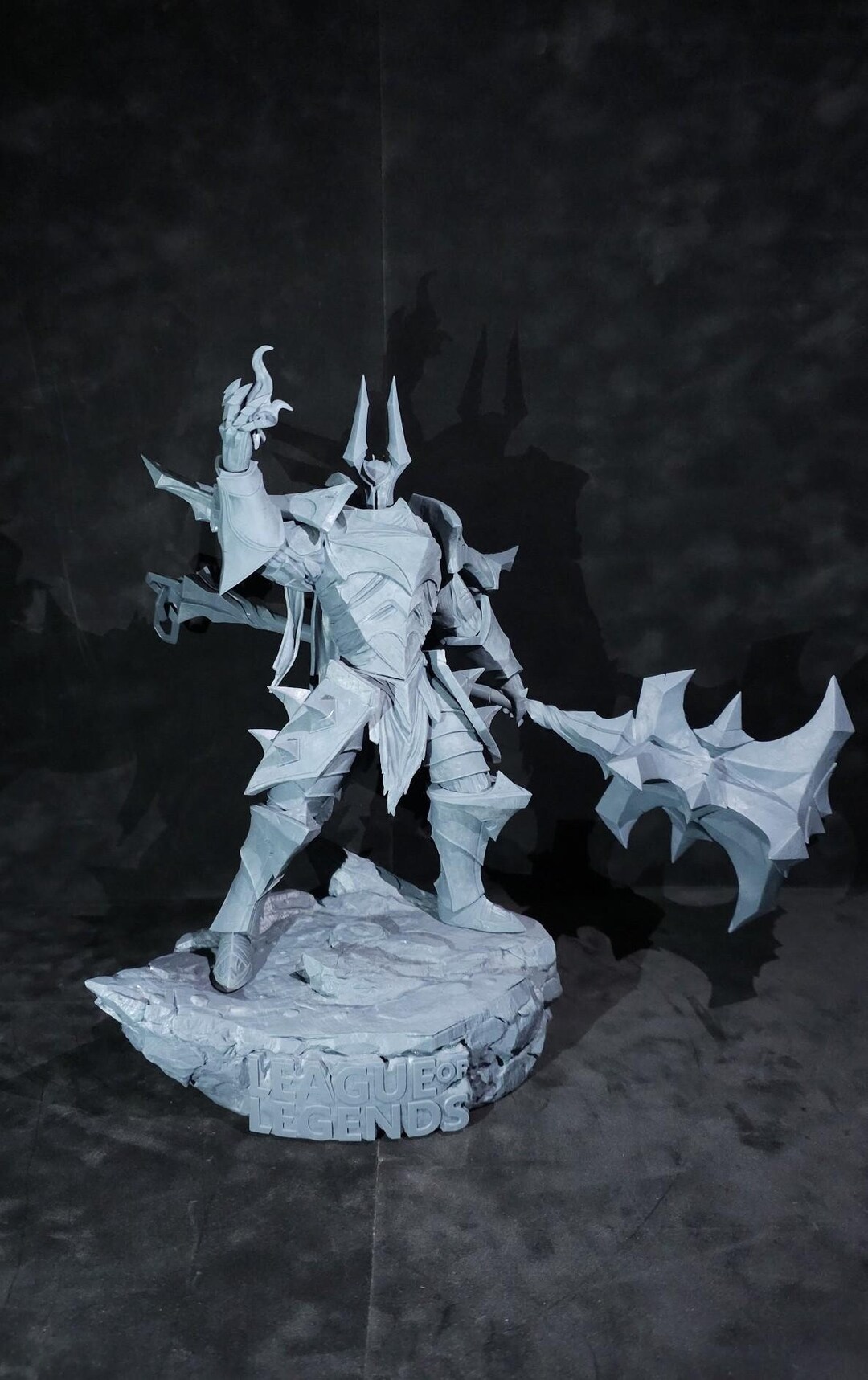 Mordekaiser League of Legends Figure, 32cm X 36cm, 12K Printing - Etsy