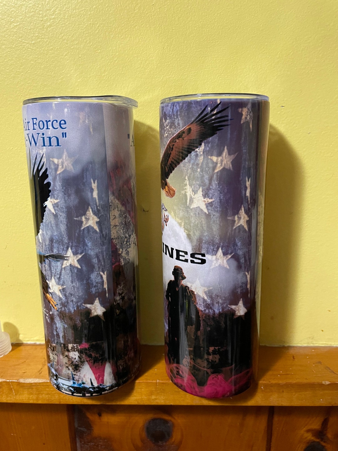 Military Mottos 20 Oz Tumblers Army, Navy, Air Force and Marine Corps ...