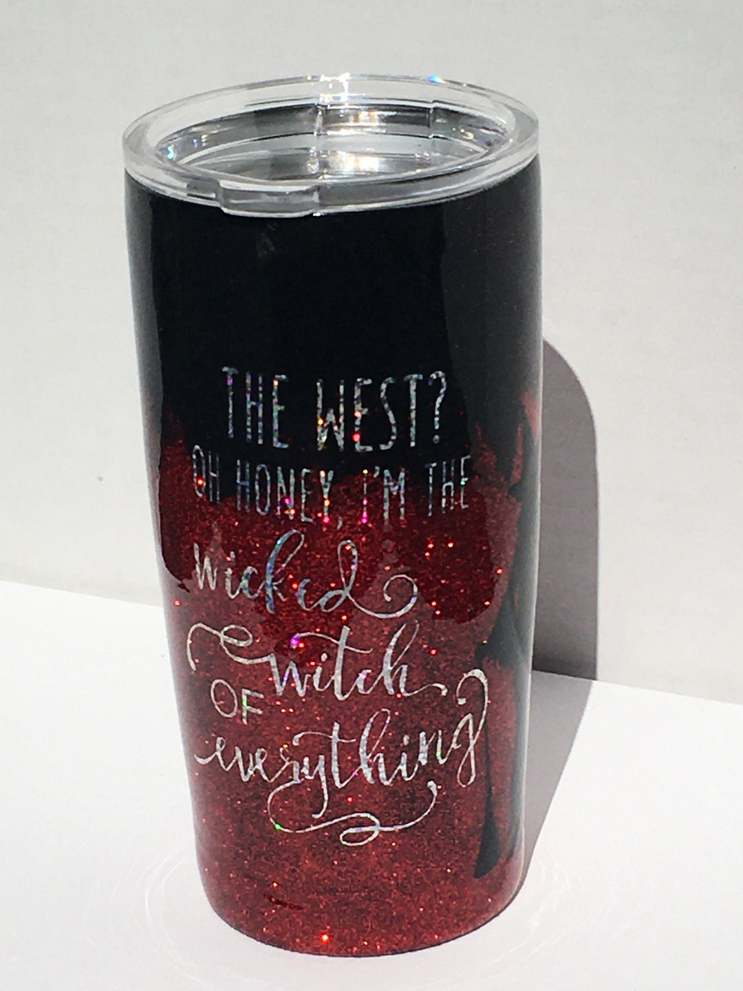 Wicked Witch of Everything Glitter Tumbler - Etsy