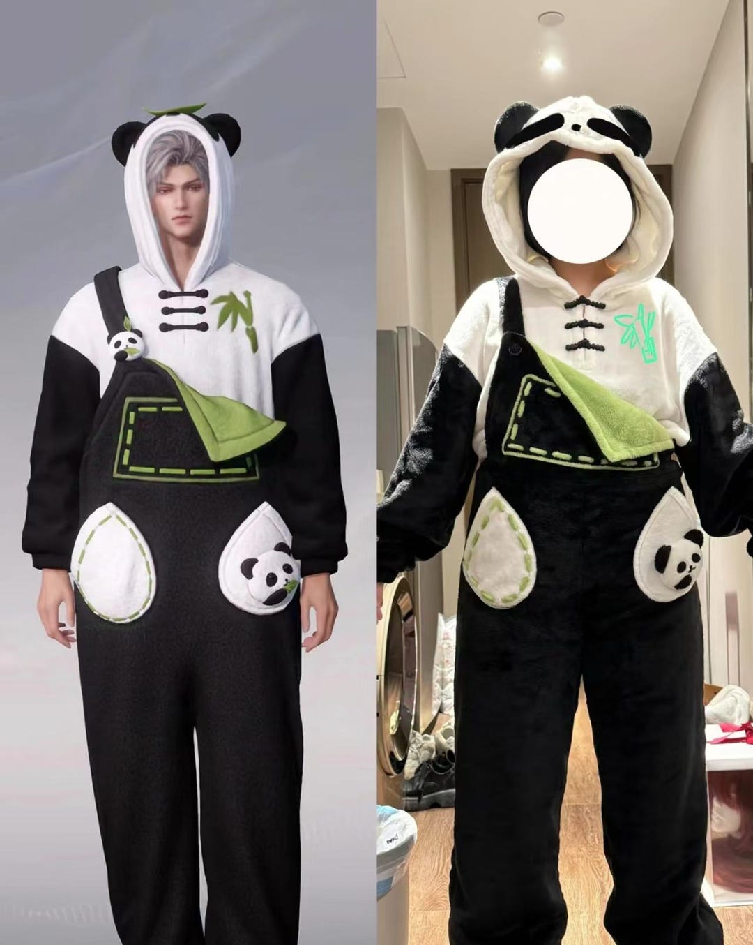 Love and Deepspace/sylus Panda Pajama/zayne Panda Pajama/xavier Panda ...