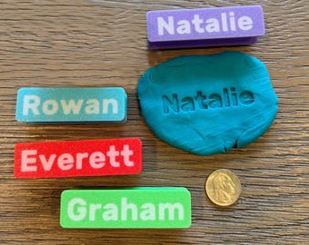 Personalized Sand Name Mold Custom Beach Toy for Kids Sandbox Name ...