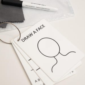 Dry Erase Travel Games, Reusable Board Games, Dry Erase Games, Road ...