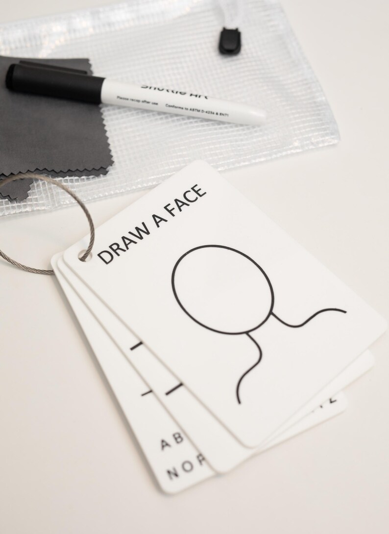 Dry Erase Travel Games, Reusable Board Games, Dry Erase Games, Road ...