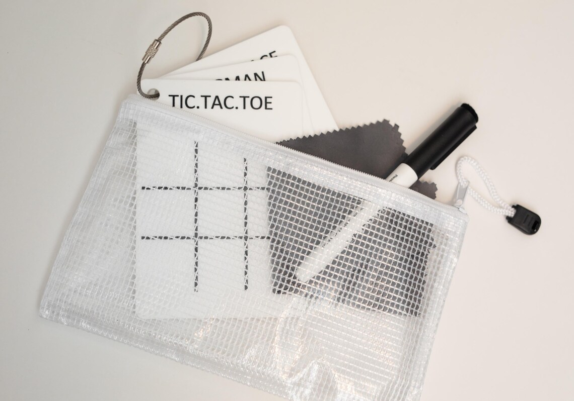 Dry Erase Travel Games, Reusable Board Games, Dry Erase Games, Road ...