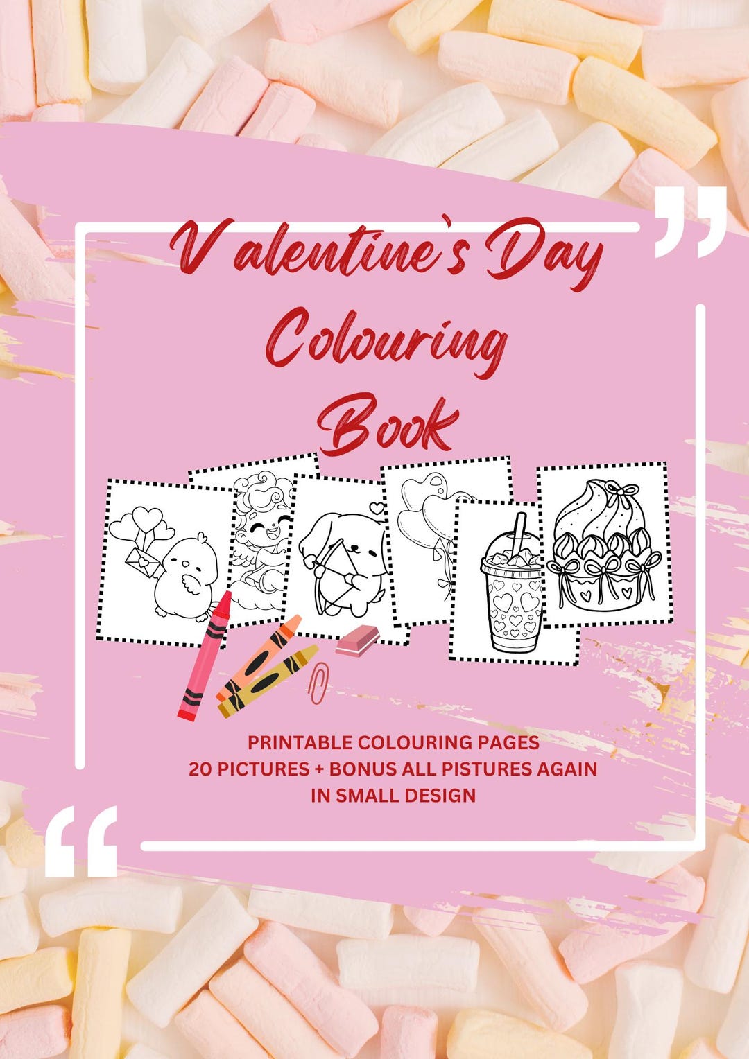 Valentine Coloring Pages, Printable Cute Coloring Pages, Color Sheets ...