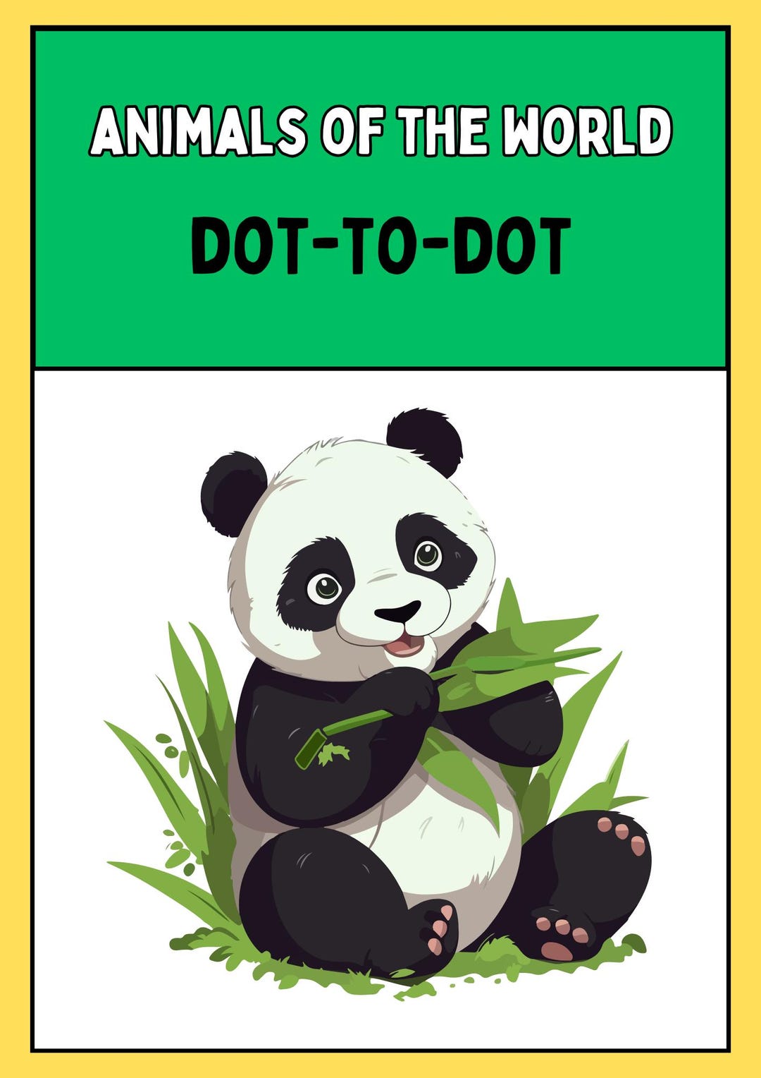 Animals of the World Dot-to-dot Coloring Book – Fun and Educational ...