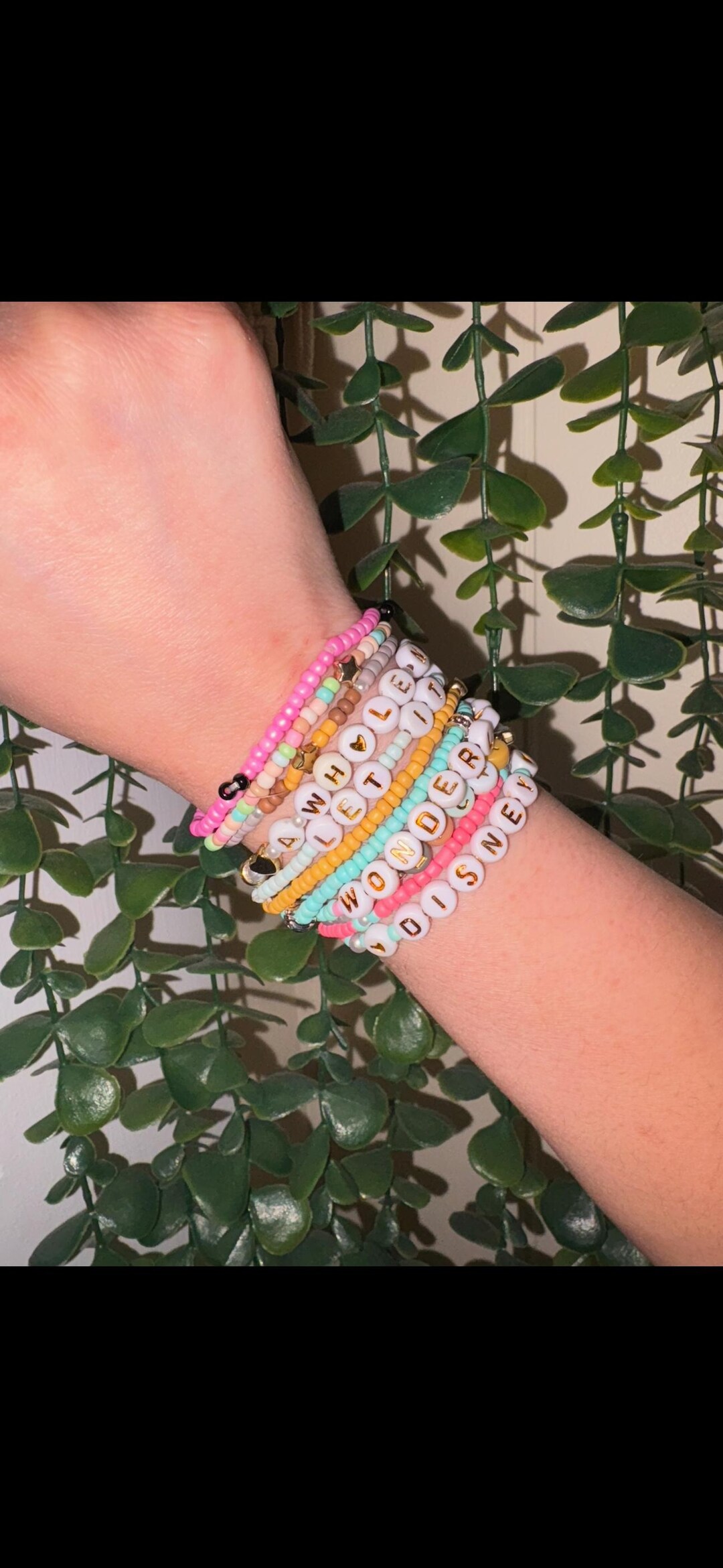 Beaded Bracelets, Disney Merch, Disney Bracelets, Disney Necklaces ...