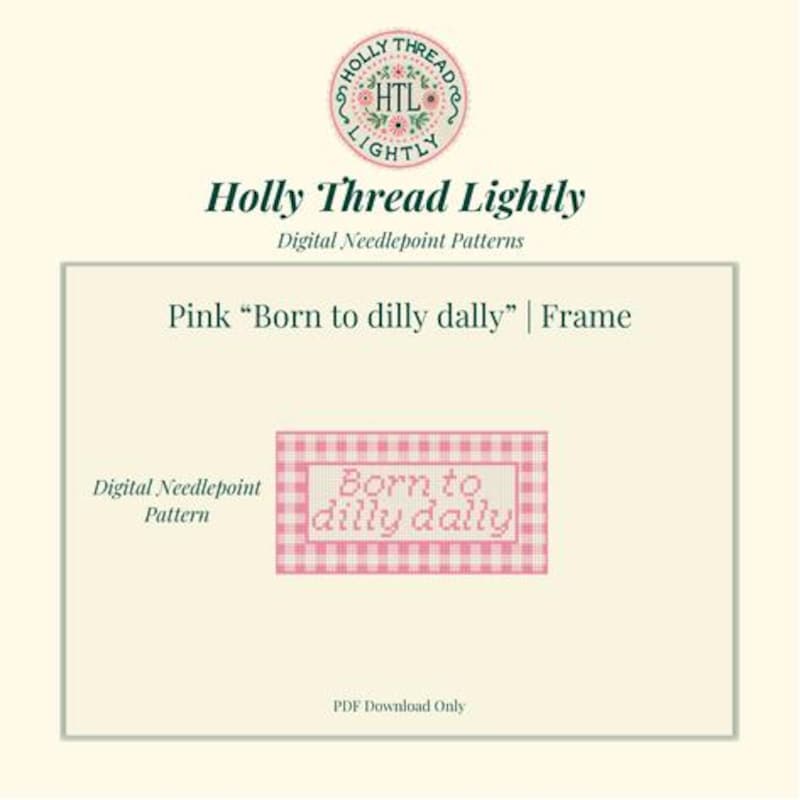 Needlepoint Phrase Framed - Etsy