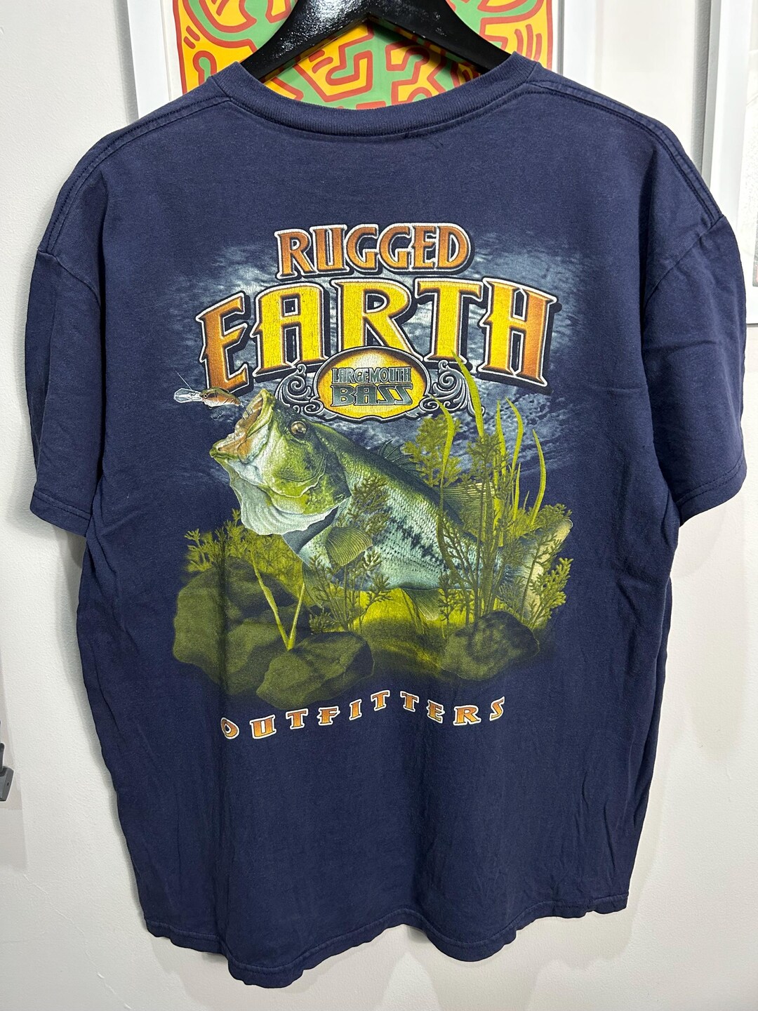 Vintage 00s Large Mouth Bass Shirt Size L - Etsy