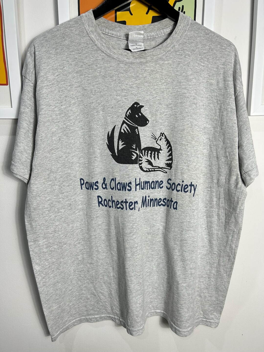 Vintage 00s Paws & Claws Humane Society Shirt Size XL - Etsy