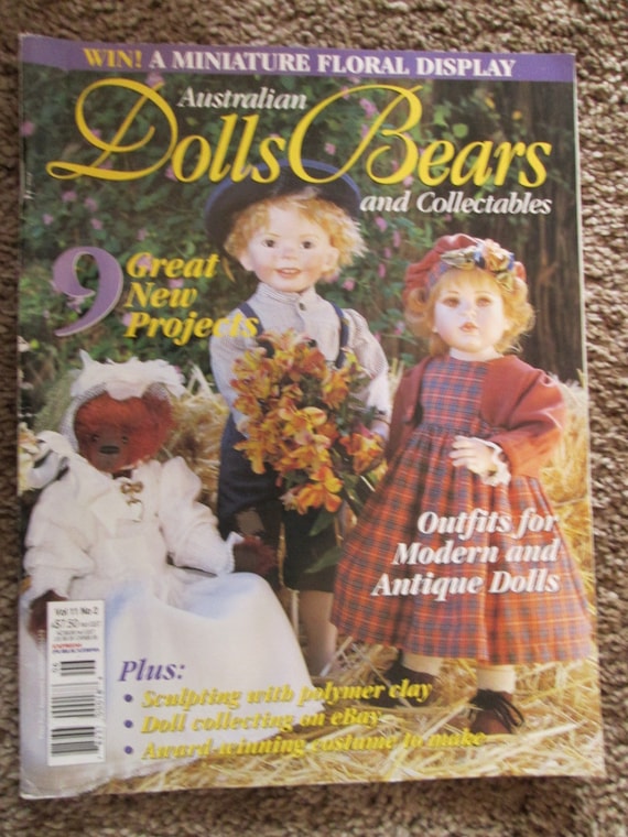 Australian Dolls Bears and Collectables choice of 2 issues | Etsy