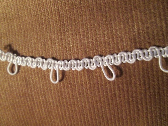 Elastic Button Loop 1 Spacing White or Ivory | Etsy