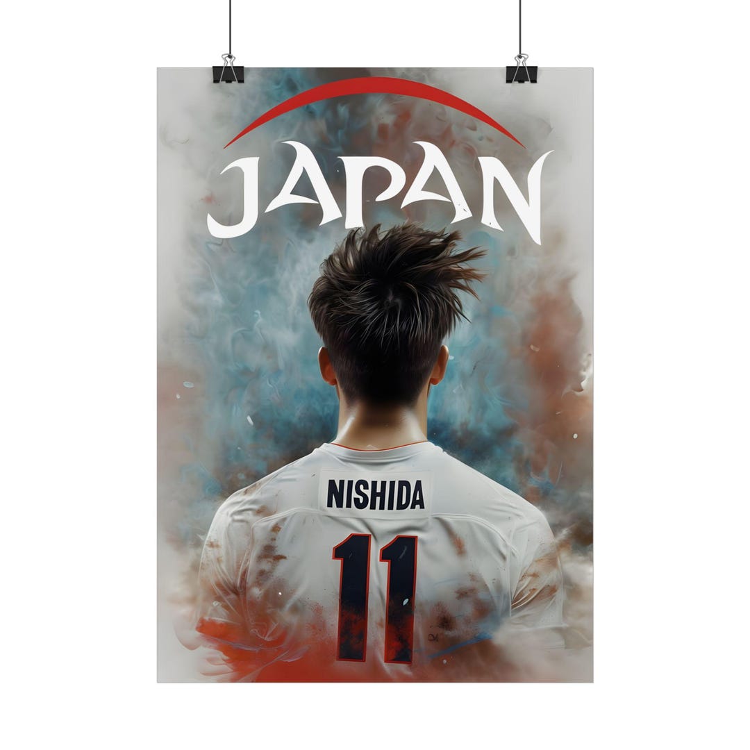 Volleyball Poster Nishida Japan - Etsy