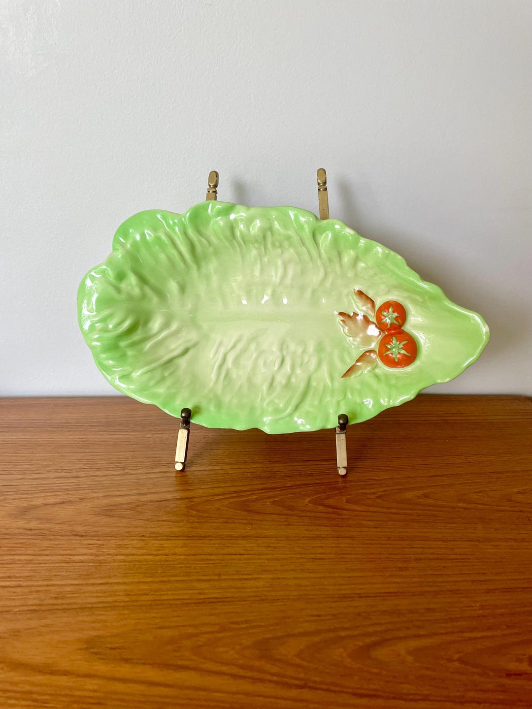 Vintage Carltonware Lettuce Dish: Retro England Kitchen Decor - Etsy